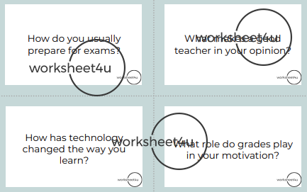 Conversation Questions – School, Education and Future Career Plans ...